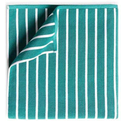 China Premium 600 GSM Egyptian Cotton Beach Towel Ultra-Plush Pile Maximum Absorbency 80x160 cm for sale