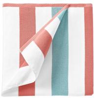 China Luxury Striped Ultra-Absorbent Beach Towel 140x70cm Yarn-Dyed 100% Cotton Quick-Dry for sale
