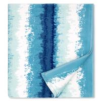 China Artisan Woven 100 Cotton Velour Beach Towel 90x180cm Custom Size Boho Chic Striped for sale