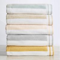 China Customizable 100% Cotton Beach Towel 80x160cm Quick Dry Velour Luxury Resort Towel for sale