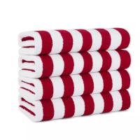 China 100% Cotton Beach Towel 300gsm-535gsm 140x70cm Ultra-Soft Quick-Dry Customizable for sale