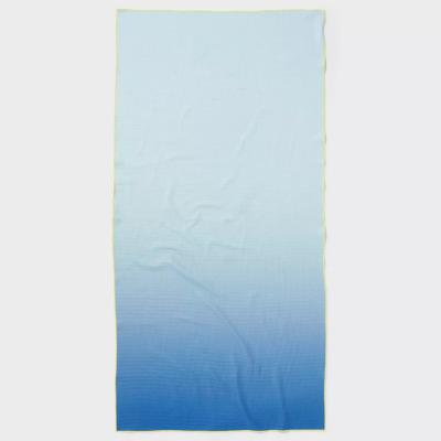 China Eco Waffle Performance Beach Towel 70x140cm Recycled Polyester Quick Dry Fade Resistant for sale