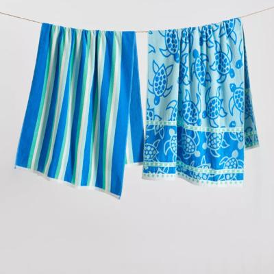 China Performance Two Person Beach Towel with Quick-Dry Technology, Dual Texture Design & Ultra-Soft Surface for Active Couples for sale