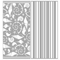 China Custom Seashell Print Cotton Velour Beach Towel 60x30 Quick Dry for sale