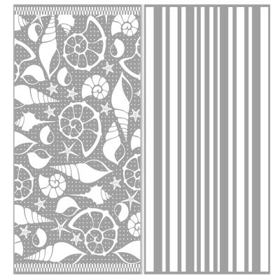China Custom Seashell Print Cotton Velour Beach Towel 60x30 Quick Dry for sale