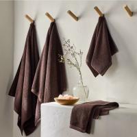 China 700 GSM Organic Cotton Bath Towel 80x160cm Thick Soft Absorbent Eco Friendly for sale