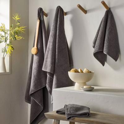 China 100% Organic Cotton Quick Dry Bath Towel 80x160cm Hypoallergenic for Sensitive Skin Gym for sale