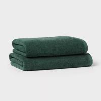 China Oversized 100% Terry Cotton Bath Towel with Thick Absorbent Loops and Fast-Drying Performance for sale