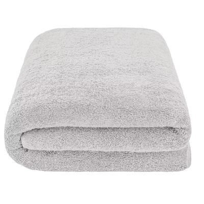 China 600 GSM 100% Cotton 40x80 Inch Double Stitched Bath Sheet Towel for Home Gym Beach for sale