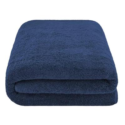 China GOTS Certified Organic Cotton Bath Towel 40x80 Inch Hypoallergenic Chemical Free for sale