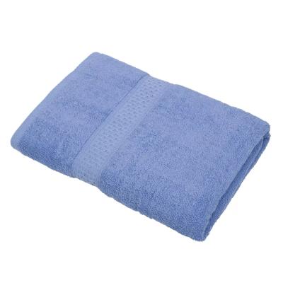 China Oversized 100% Cotton Terry Bath Towel 80x160cm High Absorbency Spa Towel for sale