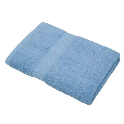 China Premium 485-550gsm 70x140cm Cotton Bath Towel with Dobby Border for Luxury Bathroom for sale