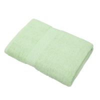 China Bean Paste Green 100% Terry Cotton Bath Towel 80x160cm High Absorbency Easy Care for sale