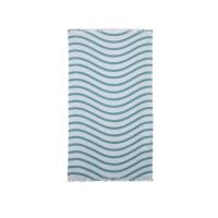 China Customizable Quick-Dry Sand-Resistant Beach Towel 70x140cm 330-400 GSM for sale