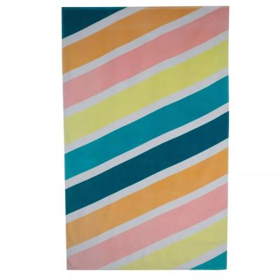 China Ultralight Quick Drying Compact Beach Towel for Travel with Advanced Micro-Weave Technology for sale