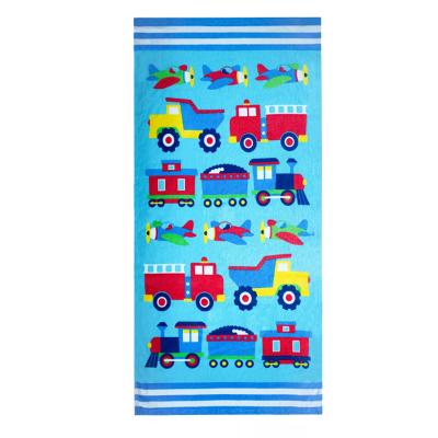 China Eco-Friendly Beach Towel Recycled RPET Organic Cotton Quick-Dry Sand Resistant 70x140cm for sale