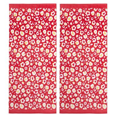 China Vintage Inspired 100% Cotton Beach Towel Customizable Size 70x140cm to 100x180cm for sale
