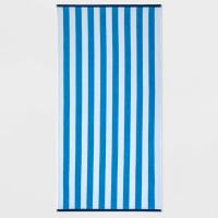 China Modern Stripe XL Beach Towel 70x140cm Quick Dry Sand Resistant Oversized Cotton Towel for sale