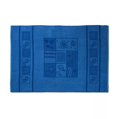 China 100% Cotton Oversized Beach Towel for Two 80x160cm Quick-Dry Absorbent Terry for sale