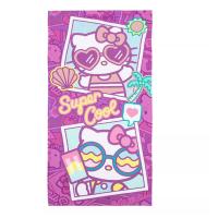 China Sanrio Hello Kitty Microfiber Beach Towel 30x60 Inch Quick Dry Oversized for sale