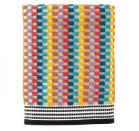 China 650GSM 100% Cotton Jacquard Beach Towel Fade Proof Woven Patterns Machine Washable for sale