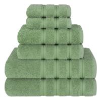 China 800 GSM Egyptian Cotton 6-Piece Bath Towel Set 30x56 Inch Luxury Spa Hotel Quality for sale