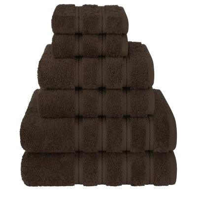 China 100% Cotton Spa Bath Towel Set 6 Piece 30x56 Inch 490gsm for sale