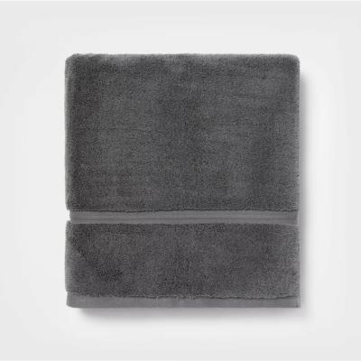 China 400 GSM Quick Dry Terry Cotton Towel Machine Washable Bath Towel 140x70cm for sale
