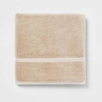China 600gsm 100% Cotton Terry Bath Towel with Integrated Hanging Loop for Easy Drying for sale