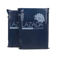China Poly Mailer Shipping Bag Custom Printed LAZADA with clear Pocket for sale