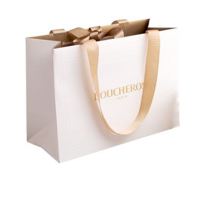 China Brand Brown Carrier Kraft Food Kraftpaper Bulk Burger Cake Canvas Garment Carry Craft Take Away Paper Bags for sale