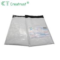 China Custom Plastic Courier Bag with Pouch Fedex Express Bag with Transparent Pocket for sale