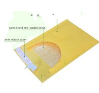 China Wholesale Gold Bubble Mailers 13 X 11 Folder Size Peel and Seal Cushion Metallic Large Padded Mailing Envelopes Bags Custom Logo for sale