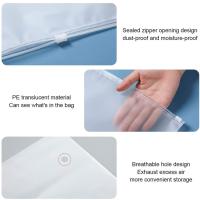 China CX Child Slider Zipper Pvc Bag Plastic T-shirt Zip Lock Pouch Matte Frosted Clothes Clear Poly Bags Adhesive Seal Personalised for sale