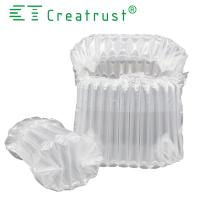 China Wine Buffer Inflatable Air Column Bag Packaging Red Protective Film PE Environmentally Friendly Recyclable Creatrust 3-5days for sale
