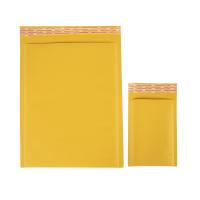 China Custom Bubble Bag Packaging Mailers Padded Kraft Paper Bubble Mailing Envelope for sale