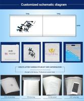 China ZGCX Custom Frosted Zip Lock Logo Reseal Poly Bag Slider Plastic Bag Clothes Packing for sale
