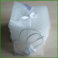 China Inflatable Bubble Bag Bubble Air Film with Transparent Stand up Pouch LDPE Offset Printing Mailing Shock Resistance Accept for sale