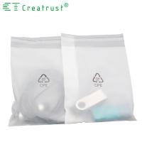 China China CPE Slider Ziplock Packaging Bags Matte Zipper Bag for Mobile Phone for sale