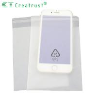 China China CPE Slider Ziplock Packaging Bags Matte Zipper Bag for Mobile Phone for sale