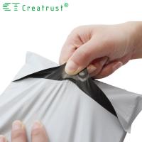 China Custom Printed logo Design Tearproof White Poly Mailers Envelope Express Courier Bags Ecommerce Packaging Mailling Bag for sale