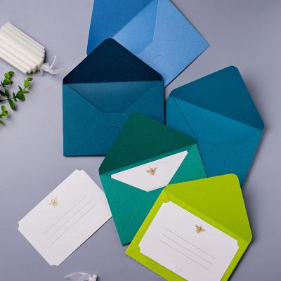 China Personalized Custom logo Luxury Thank You Card Letter Packaging Wedding Invitation Paper Envelope with Incision for sale