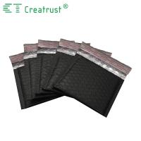 China A5 Size Waterproof Shipping Envelope Padded Black Bubble Bolsa Burbuja Send Bag Bubble air Fulm Bag Bolsas Para Envio for sale