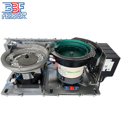 China Customized Aluminum Vibratory Bowl Feeder For Double Nails And Large Metal Components for sale