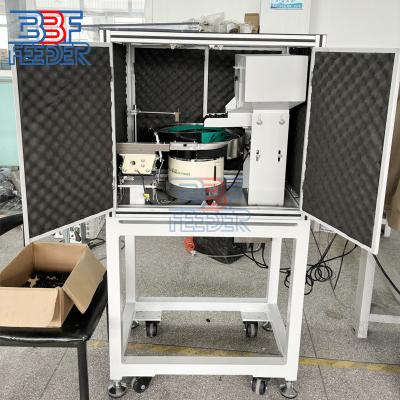 China Soundproof Vibratory Bowl Feeder Plastic Parts Automatic Vibrating Feeder for sale