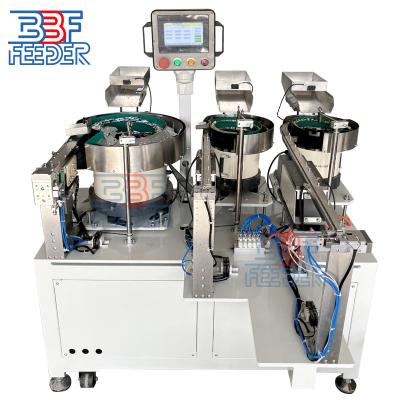 China Automatic PLC Vibratory Bowl Feeder Metal Parts Vibrating Feeding for sale