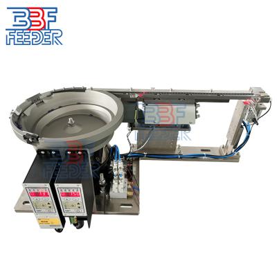 China Rotating Vibratory Bowl Feeder Stable Speed Automatic Silicone Stoppers Parts Feeder for sale