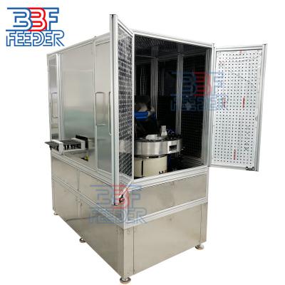China Noise Reduction Vibration Bowl Feeder Big Plastic Parts Vibration Hopper Feeding for sale