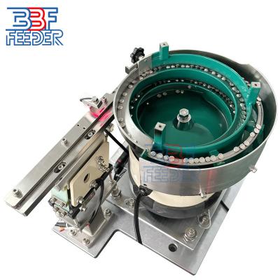 China Small Metal Parts Vibratory Bowl Feeder With Polishing Or PU Coating for sale