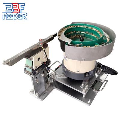 China Precise Orientation Vibratory Bowl Feeder Rotary Magnetic Vibrating Metal Stamping Parts for sale